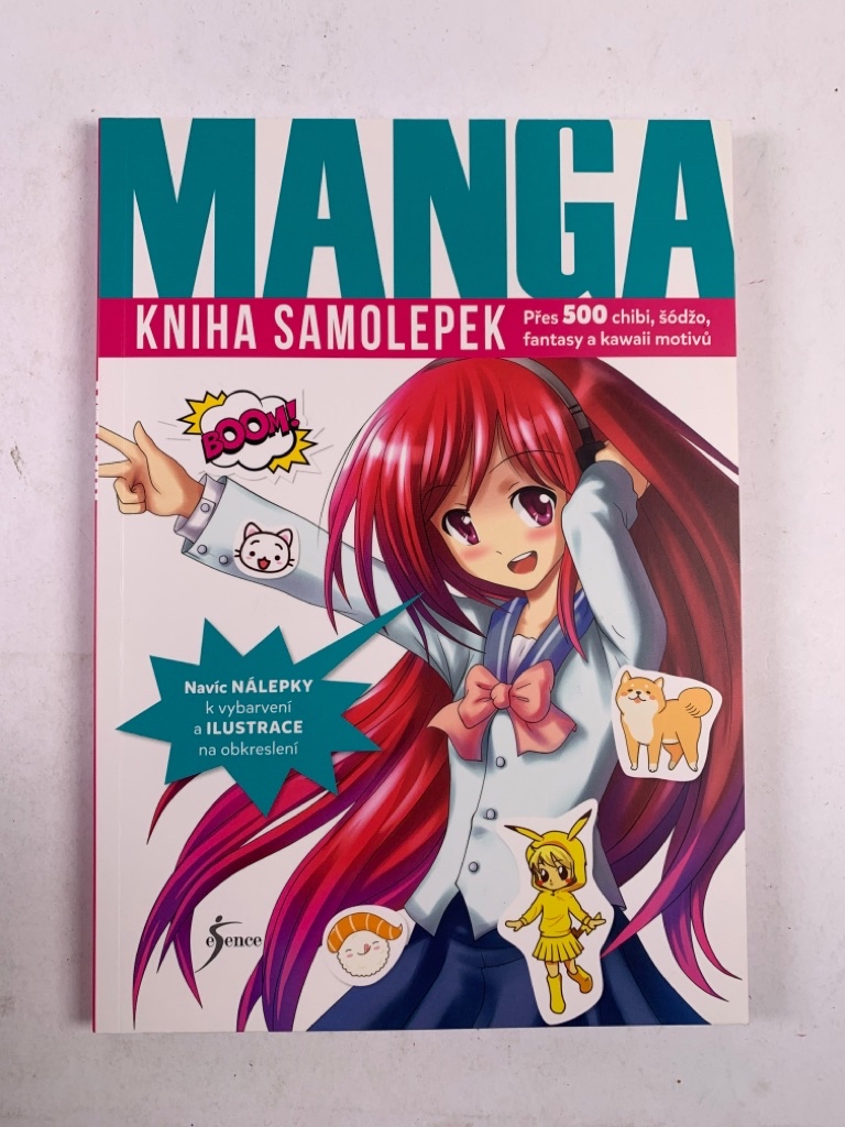 Kniha samolepek: Manga: Přes 500 chibi, shoujo, fantasy a kawaii motivů ...