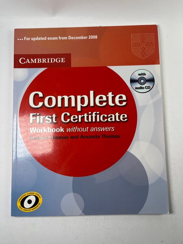 Complete First Certificate - Workbook without answers - Amanda Thomas ...